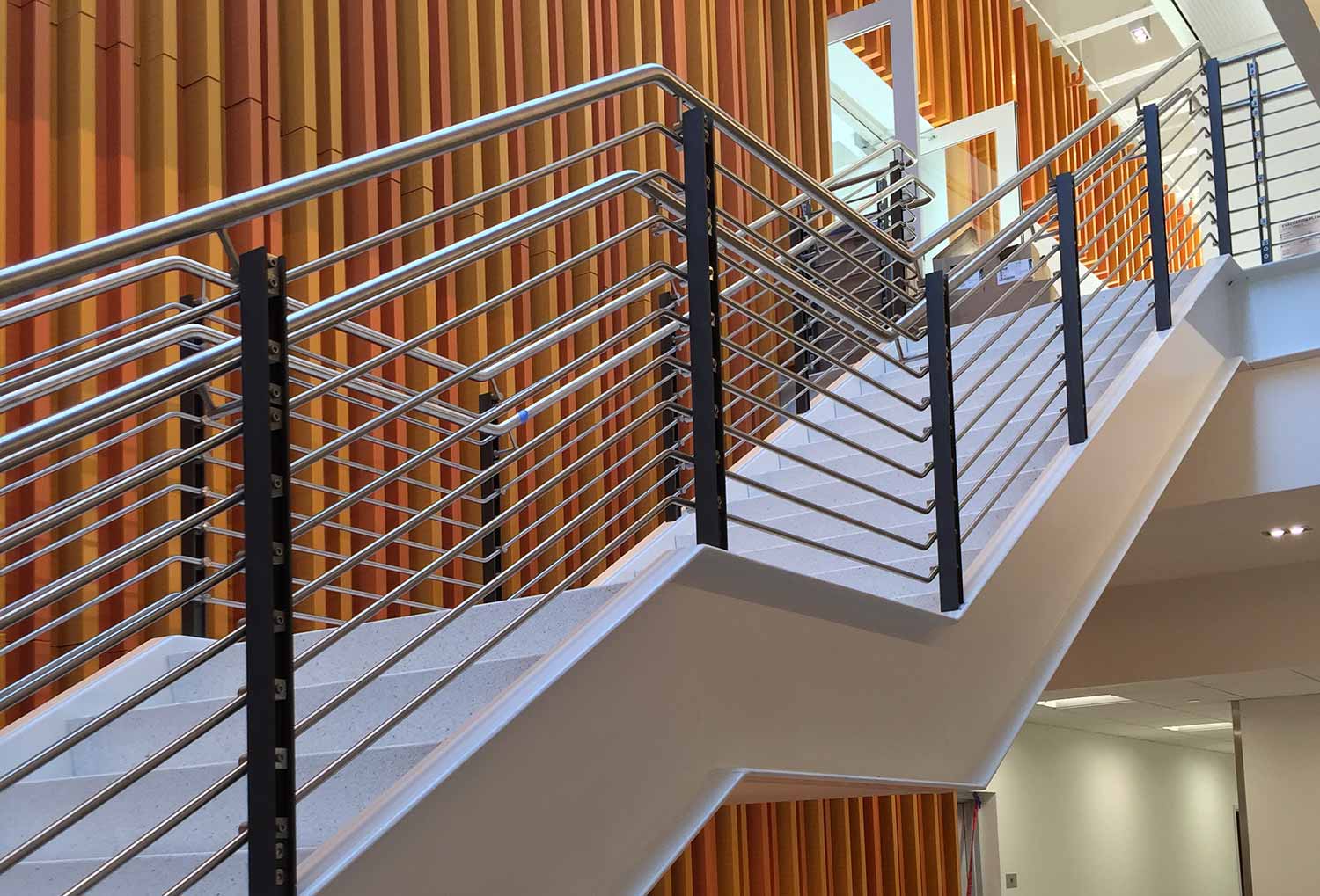 Ferric Railing System Installation for LAPD | HDI Railing Systems
