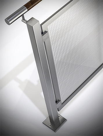 CIRCUM™ Square Post Railing System | HDI Railing Systems