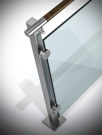 CIRCUM™ Square Post Railing System | HDI Railing Systems