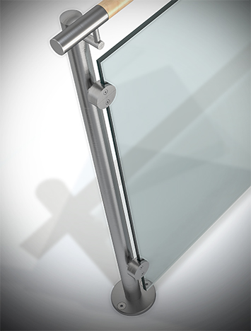 CIRCUM™ Round Post Railing System | HDI Railing Systems