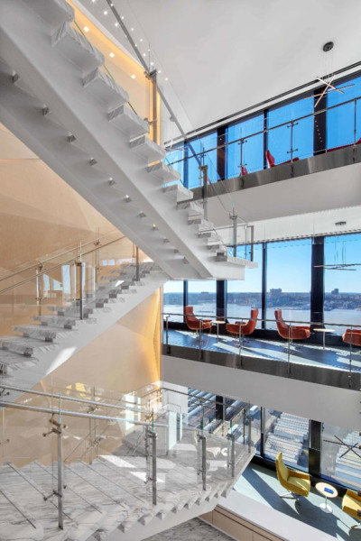 HDI’s Kubit railings installed at the stunning 55 Hudson Yards | HDI ...