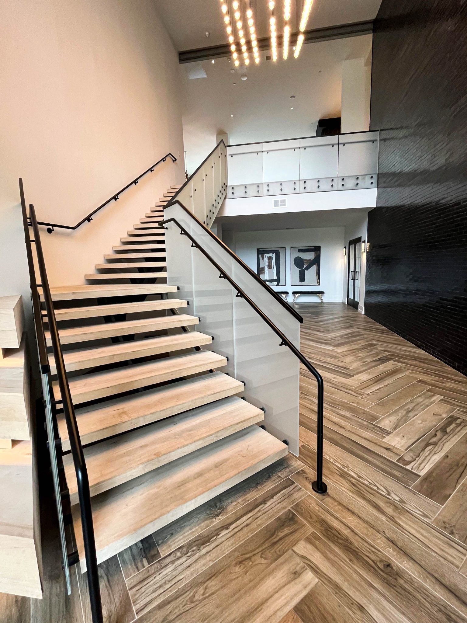Optik™ Boss Railing Transforms The Hartley Lobby | HDI Railing Systems